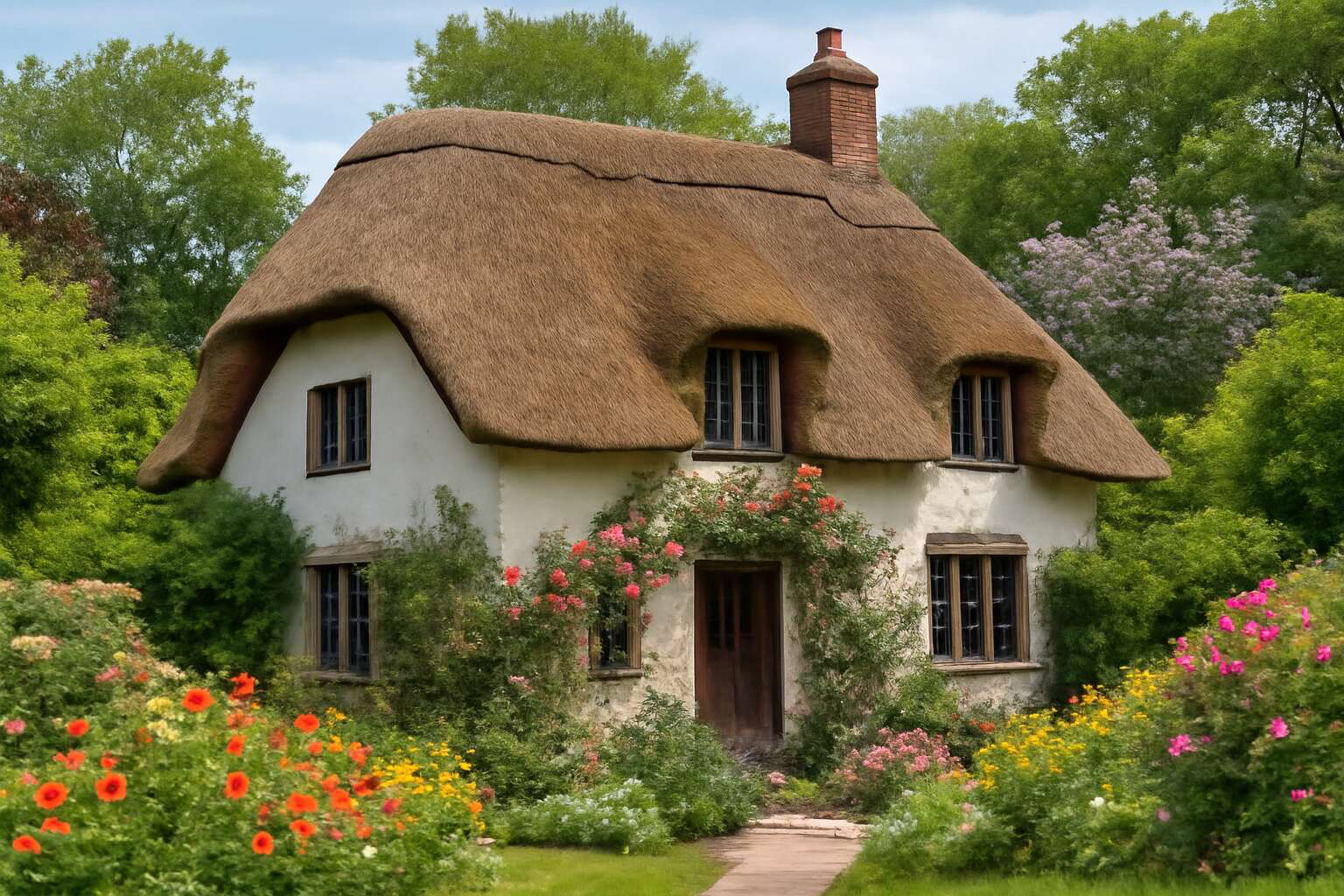 Discover the Charm and Craftsmanship of Traditional Thatch Roof ...