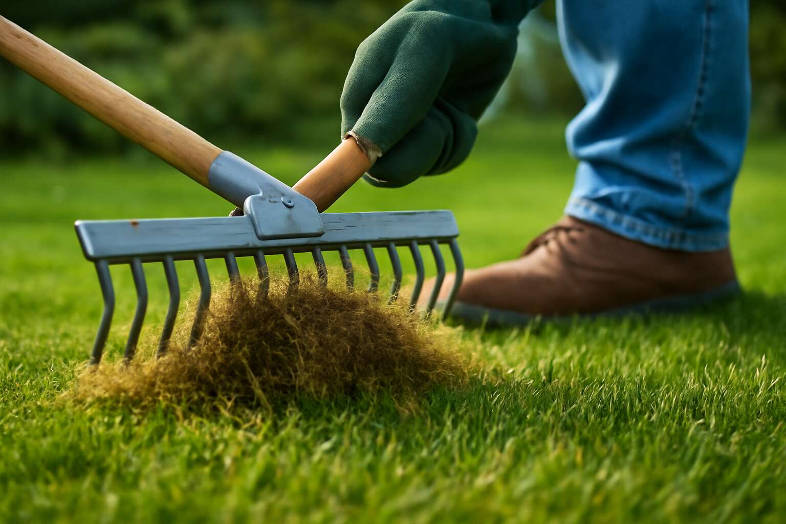 Transform Your Lawn Effortlessly with the Ultimate Thatching Rake for ...